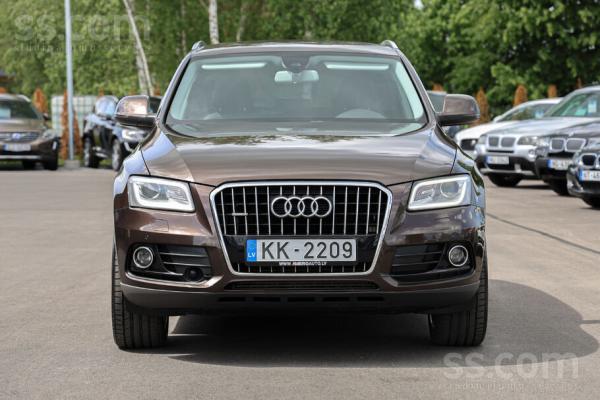 Brown Audi Q5 2013 in Jelgava, with an engine capacity of 2.00 L and mileage of 0 thousand km for 12850 €, photo 2 on AUTOMOTO.COM.LV