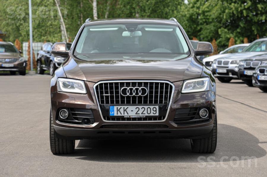 Brūns Audi Q5 2013 Jelgava, ar dzinēja tilpumu 2.00 L un nobraukumu 0 tūkst. km par 12850 €, foto 3 vietnē AUTOMOTO.COM.LV