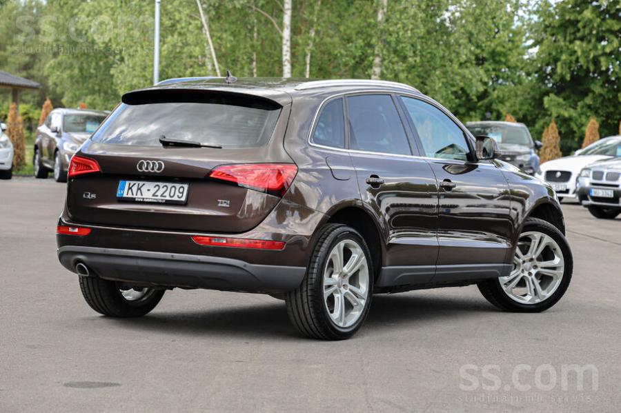 Brūns Audi Q5 2013 Jelgava, ar dzinēja tilpumu 2.00 L un nobraukumu 0 tūkst. km par 12850 €, foto 5 vietnē AUTOMOTO.COM.LV