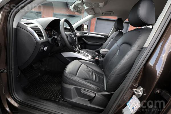 Brown Audi Q5 2013 in Jelgava, with an engine capacity of 2.00 L and mileage of 0 thousand km for 12850 €, photo 7 on AUTOMOTO.COM.LV