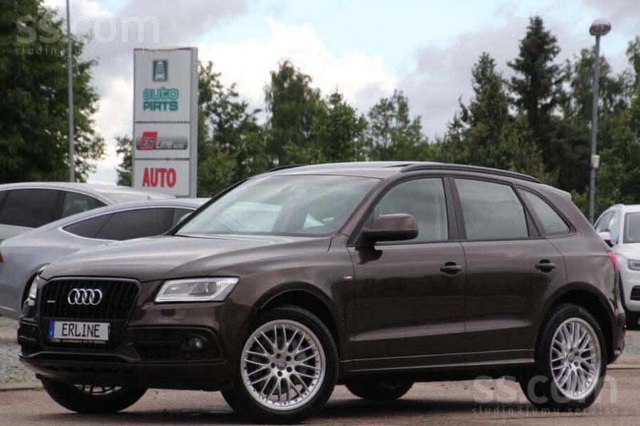 Brown Audi Q5 2013 in Tukums, with an engine capacity of 3.00 L and mileage of 271 thousand km for 13990 €, photo 1 on AUTOMOTO.COM.LV