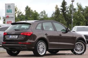 Brown Audi Q5 2013 in Tukums, with an engine capacity of 3.00 L and mileage of 271 thousand km for 13990 €, photo 3 on AUTOMOTO.COM.LV