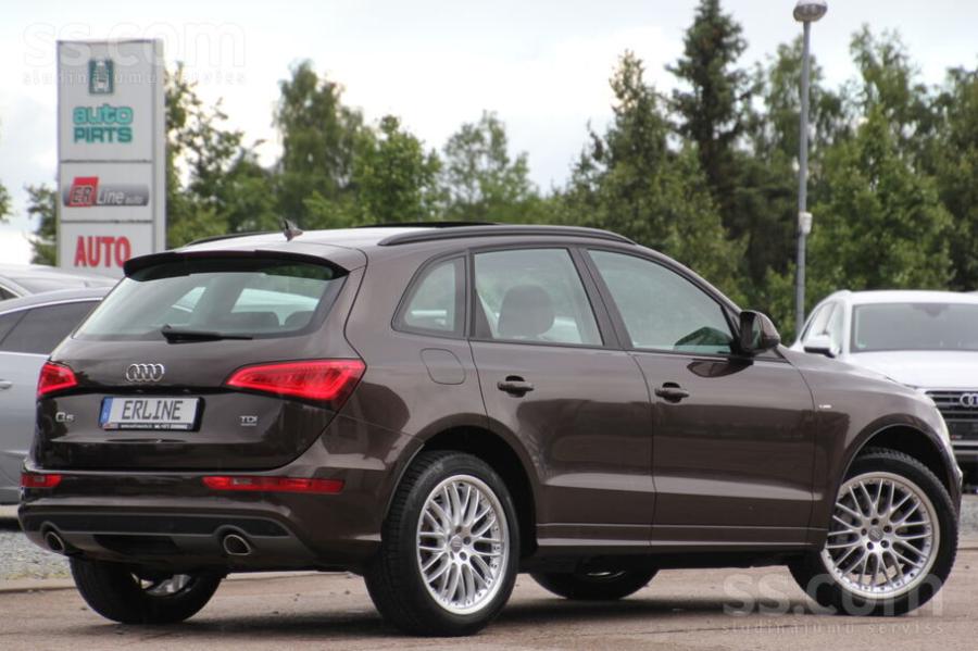 Brown Audi Q5 2013 in Tukums, with an engine capacity of 3.00 L and mileage of 271 thousand km for 13990 €, photo 3 on AUTOMOTO.COM.LV