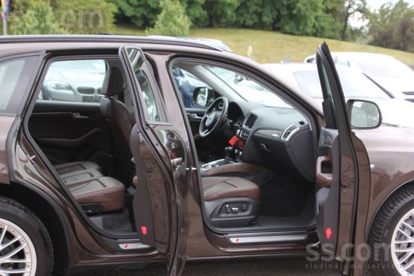 Brūns Audi Q5 2013 Tukums, ar dzinēja tilpumu 3.00 L un nobraukumu 271 tūkst. km par 13990 €, foto 6 vietnē AUTOMOTO.COM.LV