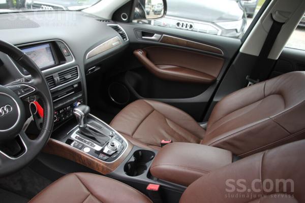 Brūns Audi Q5 2013 Tukums, ar dzinēja tilpumu 3.00 L un nobraukumu 271 tūkst. km par 13990 €, foto 7 vietnē AUTOMOTO.COM.LV