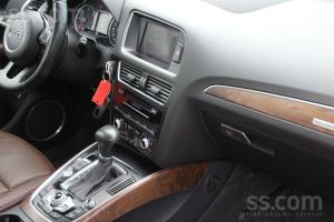 Brown Audi Q5 2013 in Tukums, with an engine capacity of 3.00 L and mileage of 271 thousand km for 13990 €, photo 9 on AUTOMOTO.COM.LV