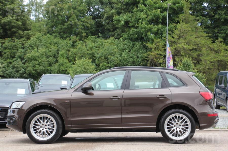 Brown Audi Q5 2013 in Tukums, with an engine capacity of 3.00 L and mileage of 271 thousand km for 13990 €, photo 11 on AUTOMOTO.COM.LV