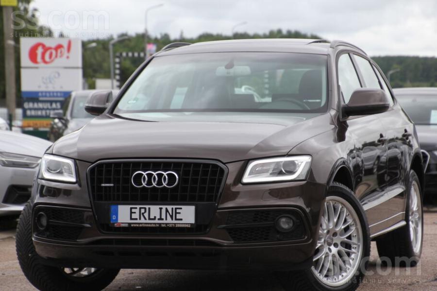 Brown Audi Q5 2013 in Tukums, with an engine capacity of 3.00 L and mileage of 271 thousand km for 13990 €, photo 12 on AUTOMOTO.COM.LV
