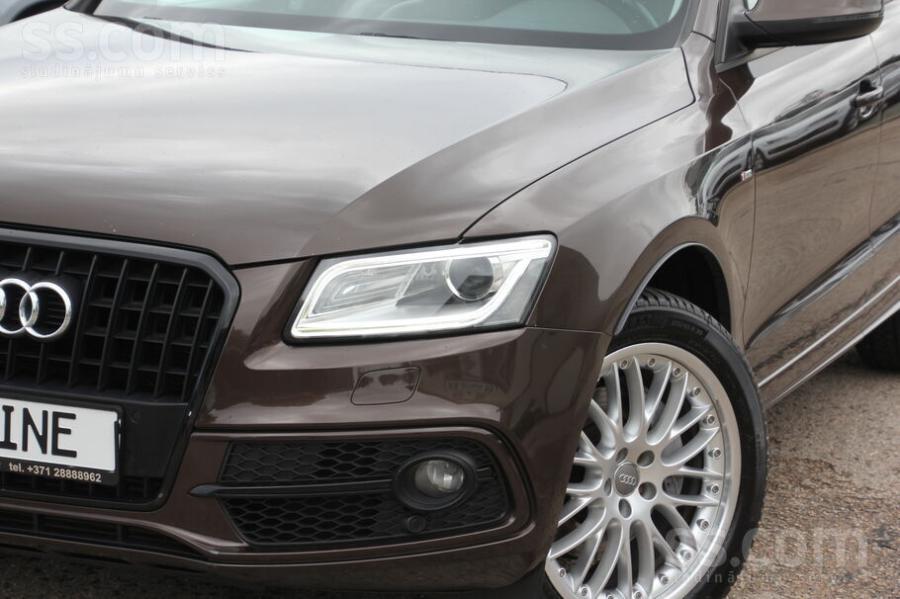 Brown Audi Q5 2013 in Tukums, with an engine capacity of 3.00 L and mileage of 271 thousand km for 13990 €, photo 13 on AUTOMOTO.COM.LV