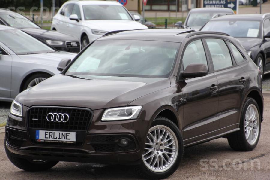 Brown Audi Q5 2013 in Tukums, with an engine capacity of 3.00 L and mileage of 271 thousand km for 13990 €, photo 21 on AUTOMOTO.COM.LV