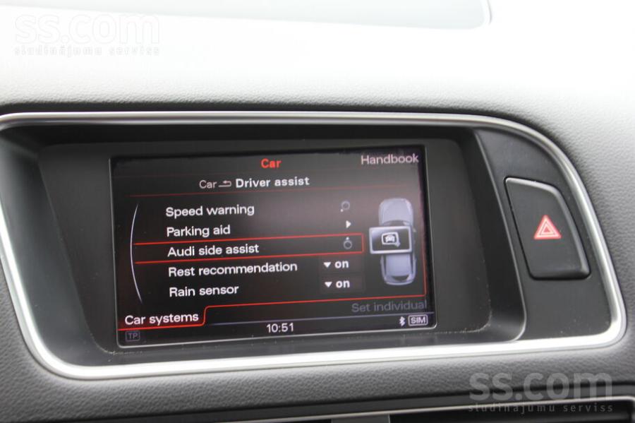 Brown Audi Q5 2013 in Tukums, with an engine capacity of 3.00 L and mileage of 271 thousand km for 13990 €, photo 26 on AUTOMOTO.COM.LV