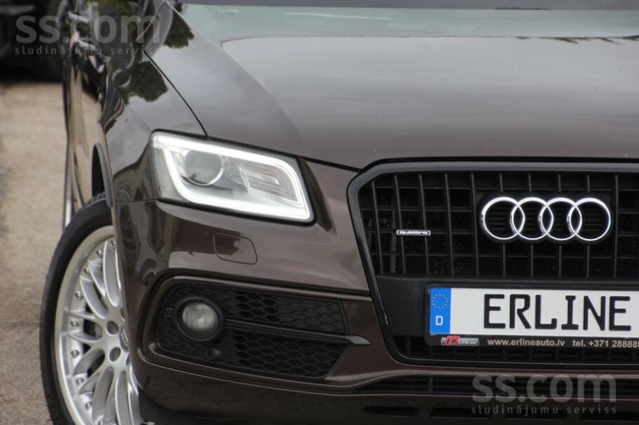 Brown Audi Q5 2013 in Tukums, with an engine capacity of 3.00 L and mileage of 271 thousand km for 13990 €, photo 27 on AUTOMOTO.COM.LV