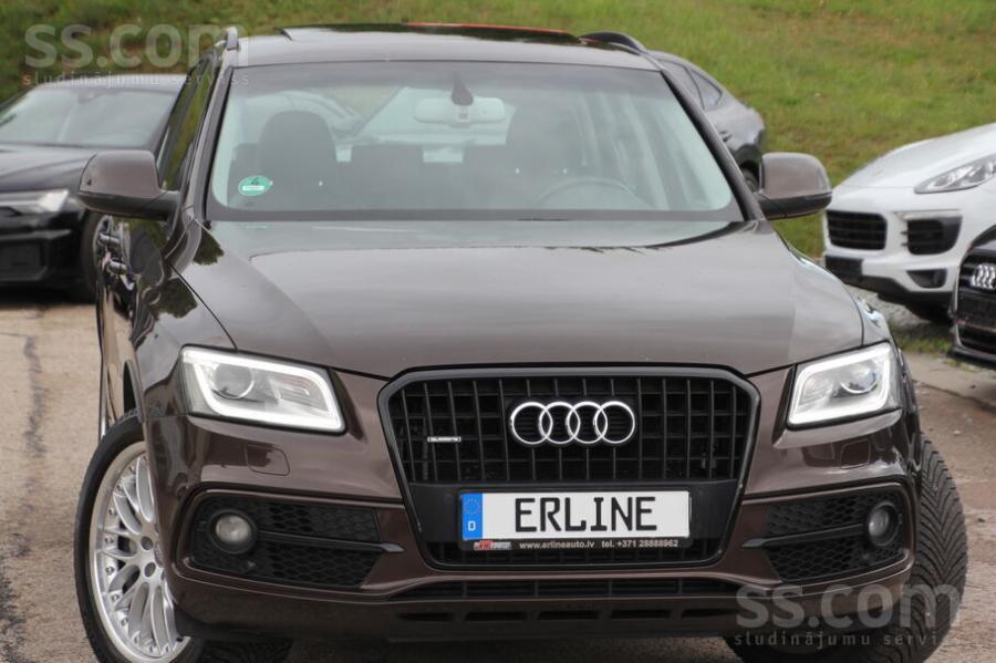 Brown Audi Q5 2013 in Tukums, with an engine capacity of 3.00 L and mileage of 271 thousand km for 13990 €, photo 28 on AUTOMOTO.COM.LV