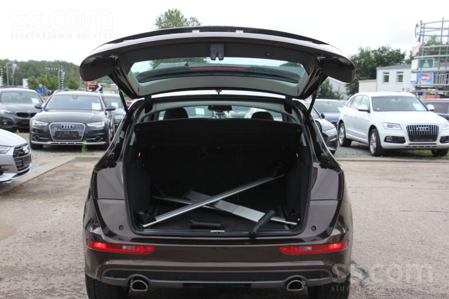 Brown Audi Q5 2013 in Tukums, with an engine capacity of 3.00 L and mileage of 271 thousand km for 13990 €, photo 32 on AUTOMOTO.COM.LV