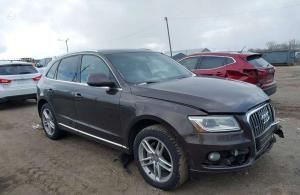 Brown Audi Q5 2013 in Vilnius, with an engine capacity of 1.98 L and mileage of 225 thousand km for 5900 €, photo  on AUTOMOTO.COM.LV