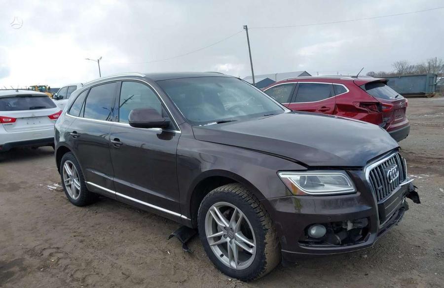 Brown Audi Q5 2013 in Vilnius, with an engine capacity of 1.98 L and mileage of 225 thousand km for 5900 €, photo 1 on AUTOMOTO.COM.LV