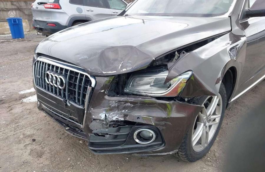 Brown Audi Q5 2013 in Vilnius, with an engine capacity of 1.98 L and mileage of 225 thousand km for 5900 €, photo 5 on AUTOMOTO.COM.LV