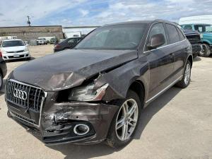 Brown Audi Q5 2013 in Vilnius, with an engine capacity of 1.98 L and mileage of 225 thousand km for 5900 €, photo 6 on AUTOMOTO.COM.LV