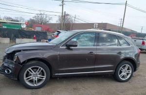 Brown Audi Q5 2013 in Vilnius, with an engine capacity of 1.98 L and mileage of 225 thousand km for 5900 €, photo 7 on AUTOMOTO.COM.LV