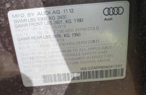 Brown Audi Q5 2013 in Vilnius, with an engine capacity of 1.98 L and mileage of 225 thousand km for 5900 €, photo 22 on AUTOMOTO.COM.LV
