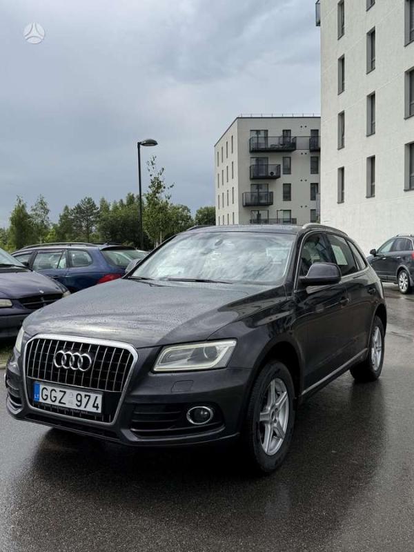 Brown Audi Q5 2013 in Vilnius, with an engine capacity of 1.97 L and mileage of 360 thousand km for 6100 €, photo 1 on AUTOMOTO.COM.LV