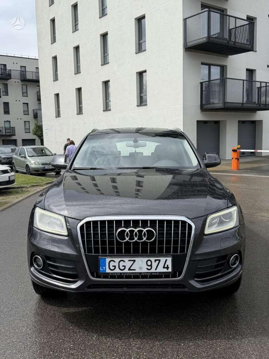 Brown Audi Q5 2013 in Vilnius, with an engine capacity of 1.97 L and mileage of 360 thousand km for 6100 €, photo 3 on AUTOMOTO.COM.LV
