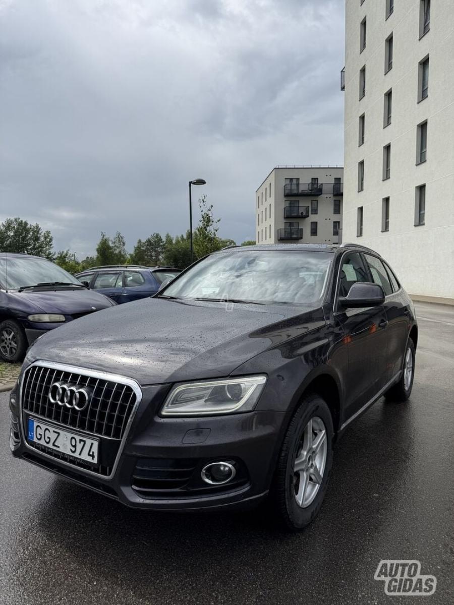 Brown Audi Q5 2013 in Vilnius, with an engine capacity of 2.00 L and mileage of 360 thousand km for 6100 €, photo 1 on AUTOMOTO.COM.LV