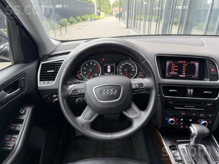 Brown Audi Q5 2013 in Tukums, with an engine capacity of 2.00 L and mileage of 185 thousand km for 12990 €, photo 23 on AUTOMOTO.COM.LV