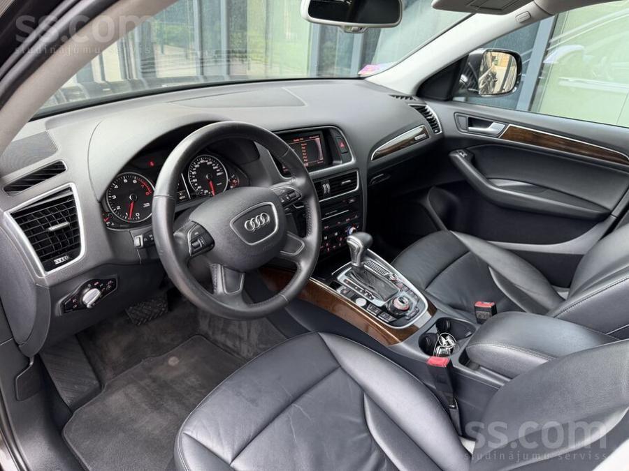 Brown Audi Q5 2013 in Tukums, with an engine capacity of 2.00 L and mileage of 185 thousand km for 12990 €, photo 26 on AUTOMOTO.COM.LV