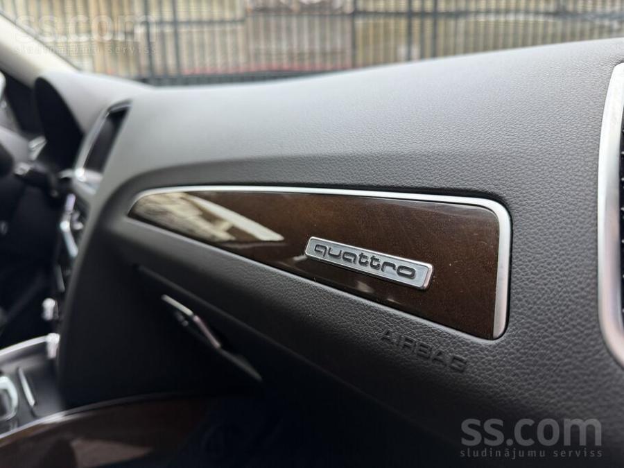 Brown Audi Q5 2013 in Tukums, with an engine capacity of 2.00 L and mileage of 185 thousand km for 12990 €, photo 28 on AUTOMOTO.COM.LV