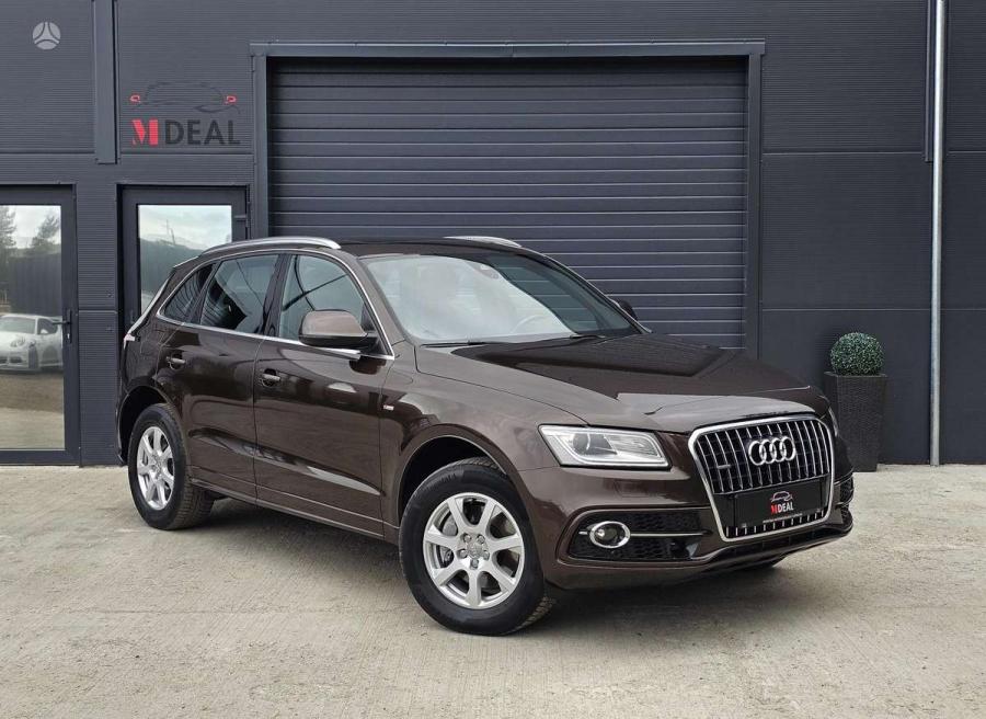 Brūns Audi Q5 2013 Utena, ar dzinēja tilpumu 2.97 L un nobraukumu 273 tūkst. km par 9550 €, foto 1 vietnē AUTOMOTO.COM.LV