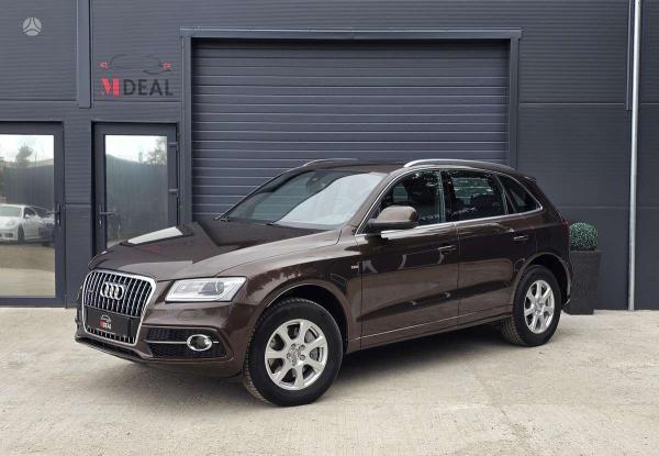 Brown Audi Q5 2013 in Utena, with an engine capacity of 2.97 L and mileage of 273 thousand km for 9550 €, photo 2 on AUTOMOTO.COM.LV
