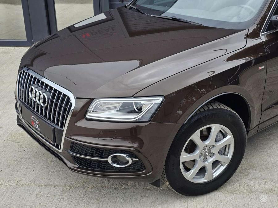 Brūns Audi Q5 2013 Utena, ar dzinēja tilpumu 2.97 L un nobraukumu 273 tūkst. km par 9550 €, foto 5 vietnē AUTOMOTO.COM.LV