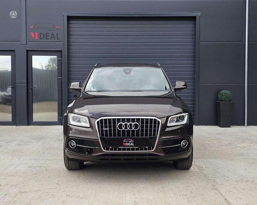 Brūns Audi Q5 2013 Utena, ar dzinēja tilpumu 2.97 L un nobraukumu 273 tūkst. km par 9550 €, foto 14 vietnē AUTOMOTO.COM.LV