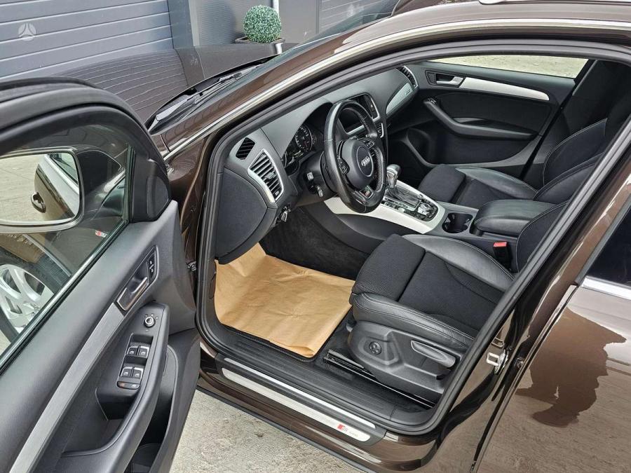 Brūns Audi Q5 2013 Utena, ar dzinēja tilpumu 2.97 L un nobraukumu 273 tūkst. km par 9550 €, foto 19 vietnē AUTOMOTO.COM.LV