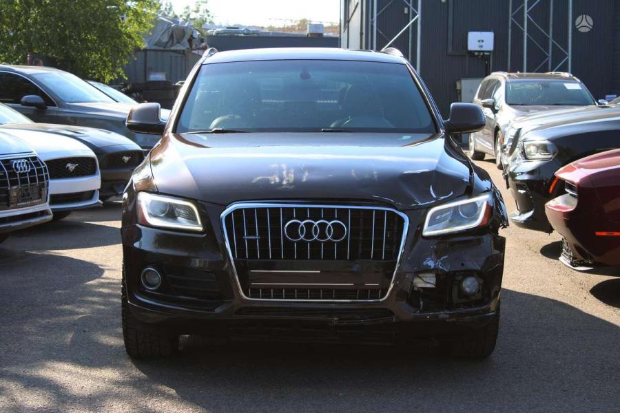 Brown Audi Q5 2013 in Vilnius, with an engine capacity of 1.98 L and mileage of 228 thousand km for 7300 €, photo 3 on AUTOMOTO.COM.LV