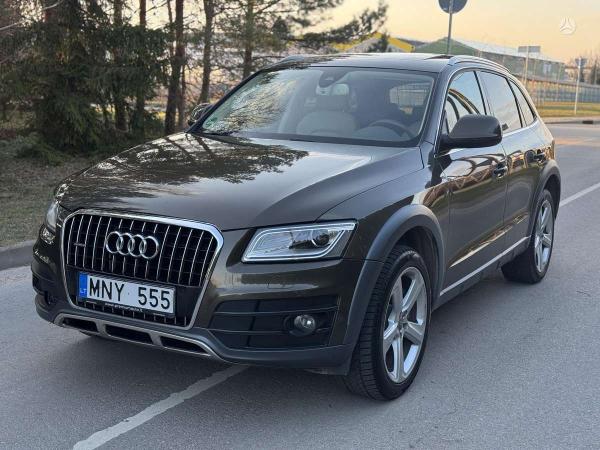 Brown Audi Q5 2013 in Mazeikiai, with an engine capacity of 3.00 L and mileage of 190 thousand km for 13100 €, photo 1 on AUTOMOTO.COM.LV
