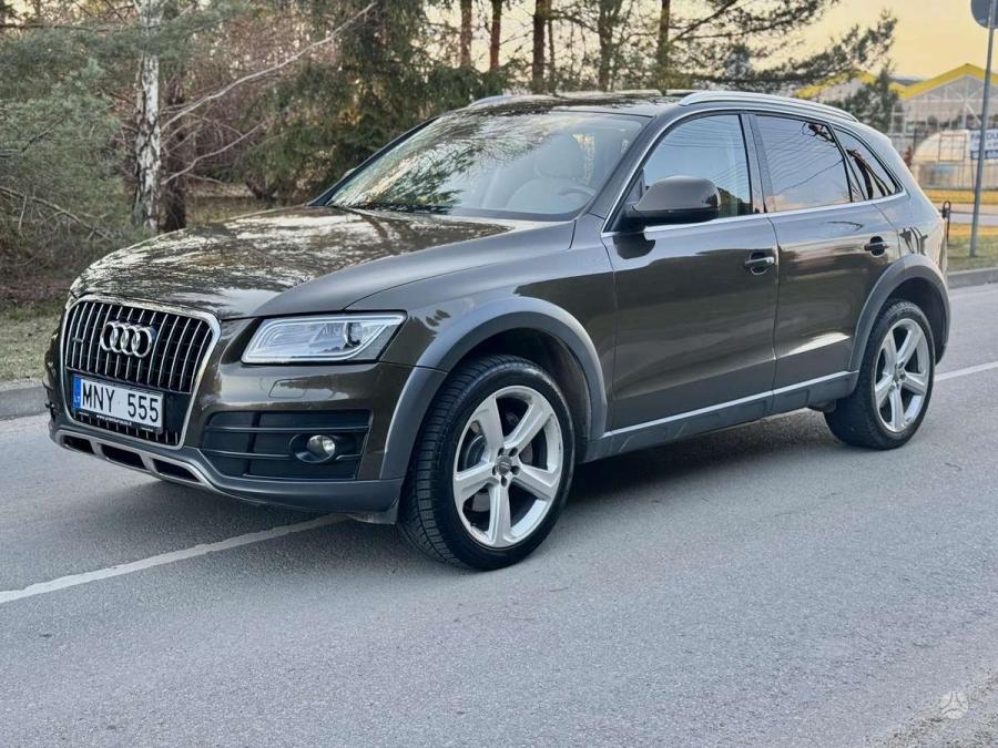 Brown Audi Q5 2013 in Mazeikiai, with an engine capacity of 3.00 L and mileage of 190 thousand km for 13100 €, photo 3 on AUTOMOTO.COM.LV