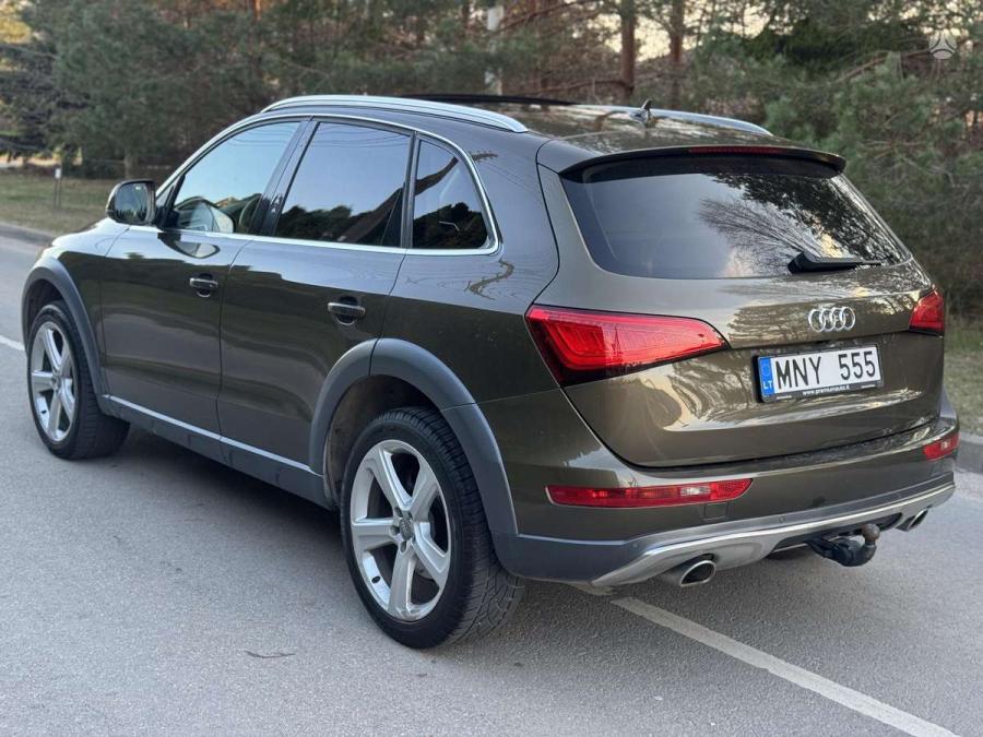 Brown Audi Q5 2013 in Mazeikiai, with an engine capacity of 3.00 L and mileage of 190 thousand km for 13100 €, photo 8 on AUTOMOTO.COM.LV