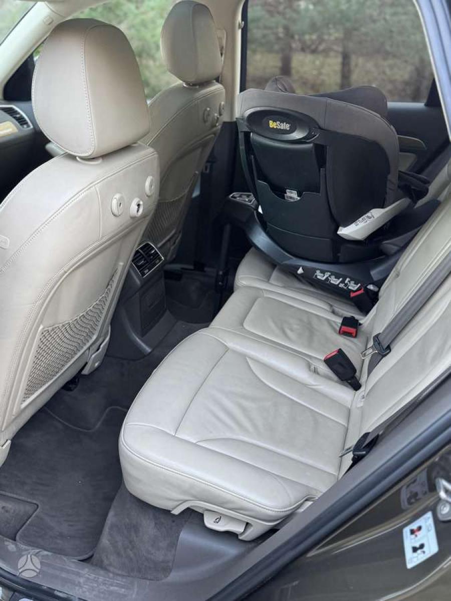 Brown Audi Q5 2013 in Mazeikiai, with an engine capacity of 3.00 L and mileage of 190 thousand km for 13100 €, photo 15 on AUTOMOTO.COM.LV