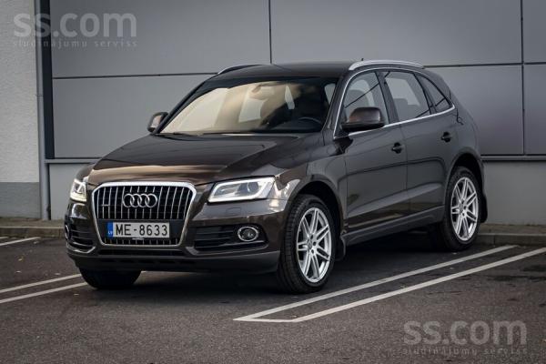 Brūns Audi Q5 2013 Rīga, ar dzinēja tilpumu 2.00 L un nobraukumu 243 tūkst. km par 9990 €, foto 1 vietnē AUTOMOTO.COM.LV