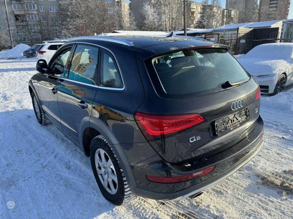 Brown Audi Q5 2014 in Kaunas, with an engine capacity of 2.00 L and mileage of 145 thousand km for 13999 €, photo 6 on AUTOMOTO.COM.LV