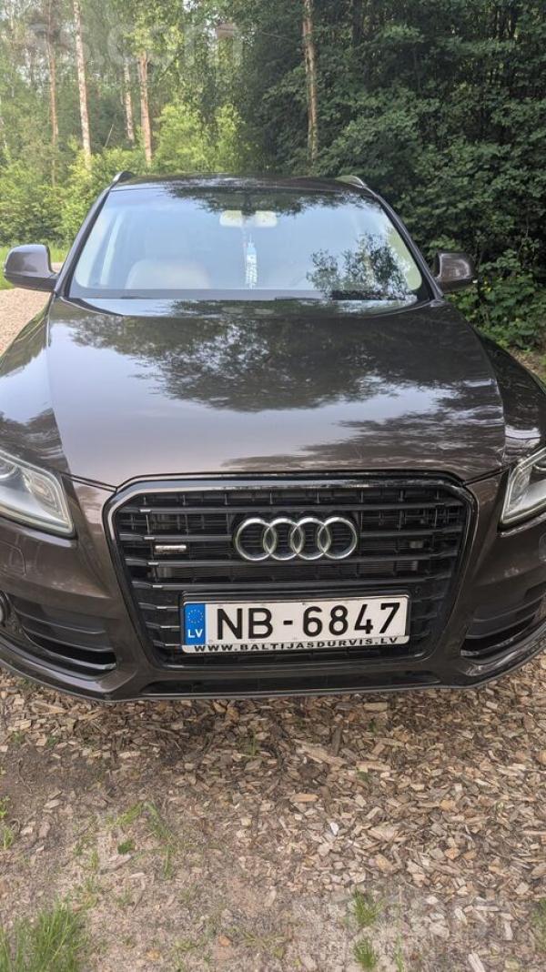 Brown Audi Q5 2014 in Riga, with an engine capacity of 2.00 L and mileage of 235 thousand km for 13500 €, photo 2 on AUTOMOTO.COM.LV