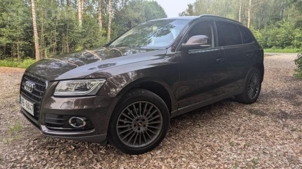 Brown Audi Q5 2014 in Riga, with an engine capacity of 2.00 L and mileage of 235 thousand km for 13500 €, photo 3 on AUTOMOTO.COM.LV