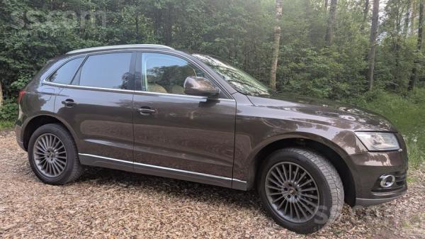 Brown Audi Q5 2014 in Riga, with an engine capacity of 2.00 L and mileage of 235 thousand km for 13500 €, photo 4 on AUTOMOTO.COM.LV