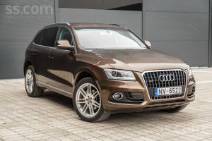 Brūns Audi Q5 2014 Rīga, ar dzinēja tilpumu 2.00 L un nobraukumu 256 tūkst. km par 12500 €, foto  vietnē AUTOMOTO.COM.LV