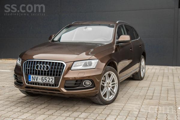Brown Audi Q5 2014 in Riga, with an engine capacity of 2.00 L and mileage of 256 thousand km for 12500 €, photo 3 on AUTOMOTO.COM.LV