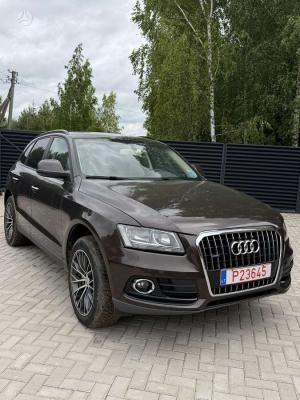 Brown Audi Q5 2014 in Visaginas, with an engine capacity of 1.97 L and mileage of 236 thousand km for 12300 €, photo  on AUTOMOTO.COM.LV