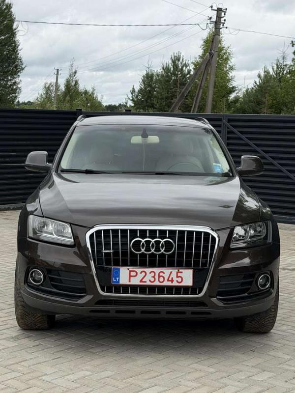 Brown Audi Q5 2014 in Visaginas, with an engine capacity of 1.97 L and mileage of 236 thousand km for 12300 €, photo 2 on AUTOMOTO.COM.LV
