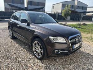 Brown Audi Q5 2014 in Vilnius, with an engine capacity of 2.00 L and mileage of 180 thousand km for 12700 €, photo  on AUTOMOTO.COM.LV